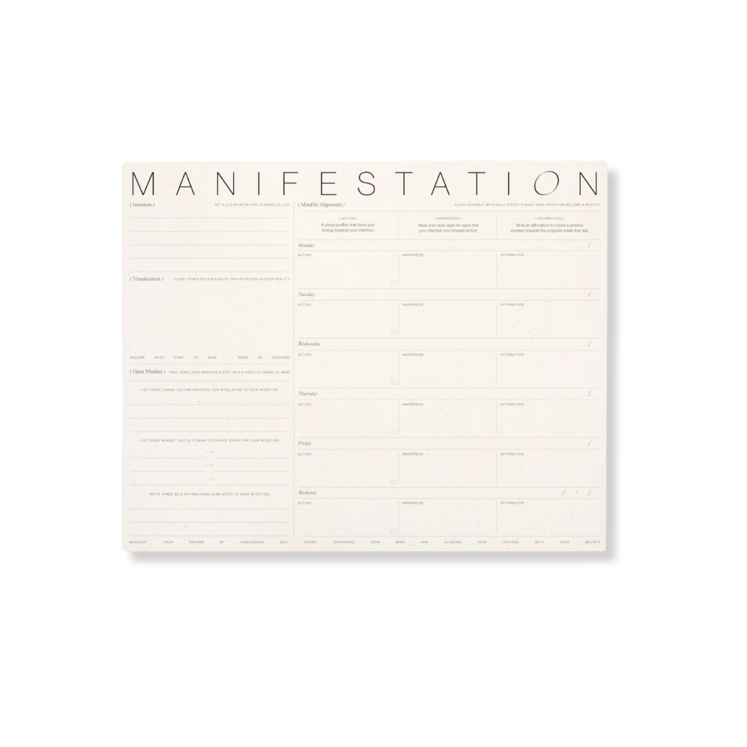 Wilde House Paper Guided Manifestation pad – TRUE WOO