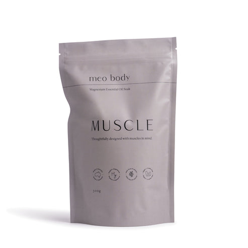 Meo Body Muscle Magnesium Soak 500g – TRUE WOO